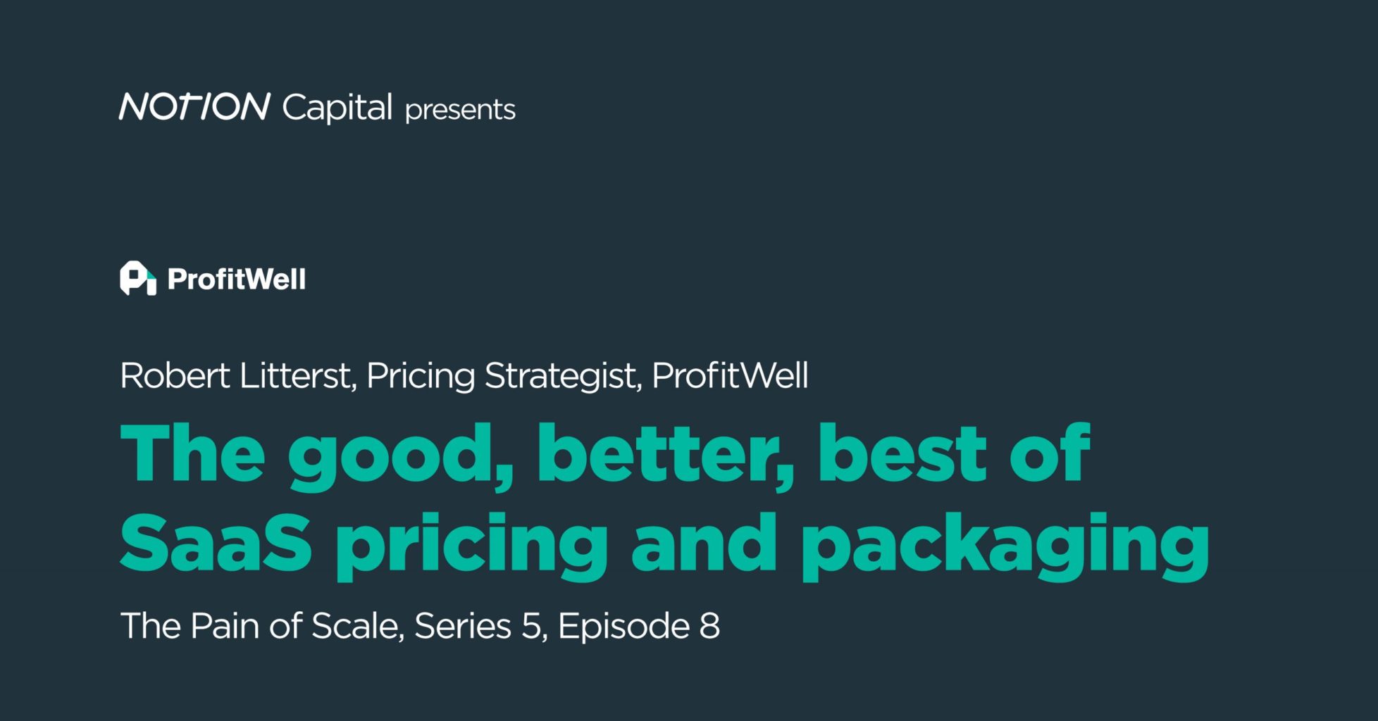 The good, better, best of SaaS pricing and packaging | Notion