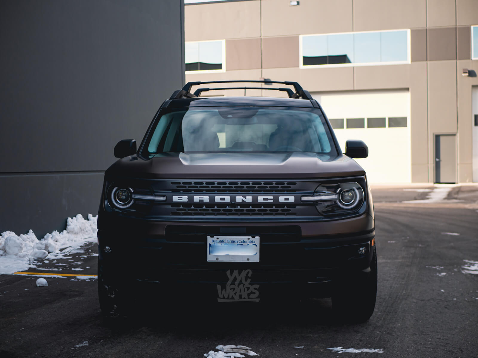 Ford Bronco Sport Vinyl Wrap Colour Change