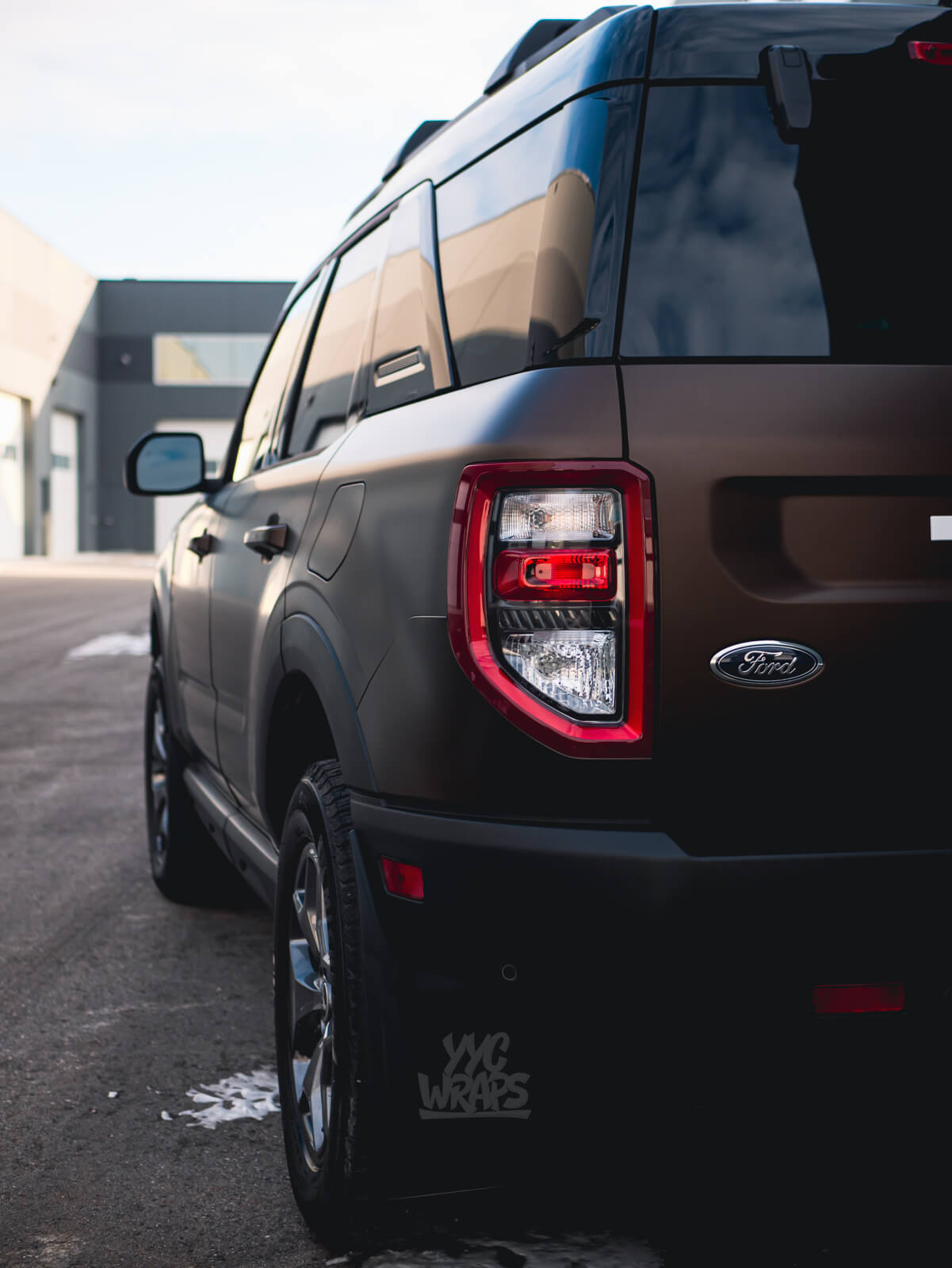 Ford Bronco Sport Vinyl Wrap Colour Change