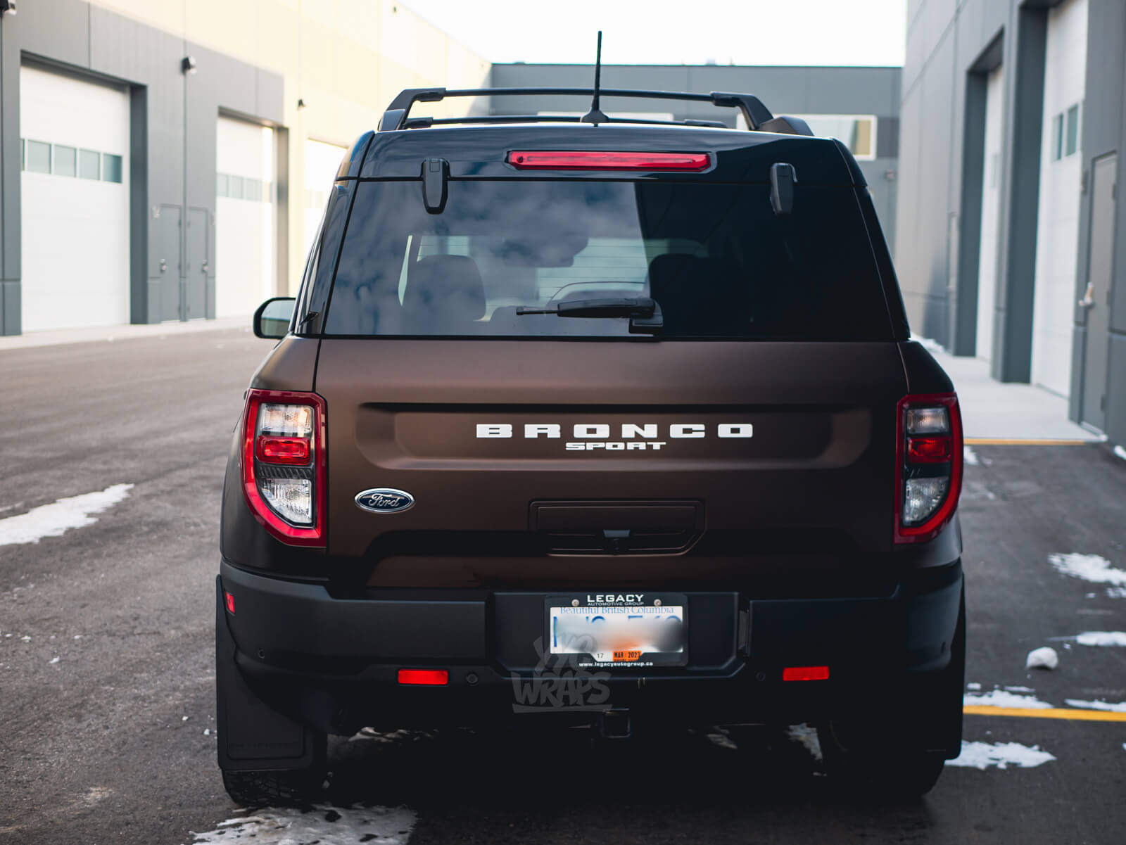 Ford Bronco Sport Vinyl Wrap Colour Change