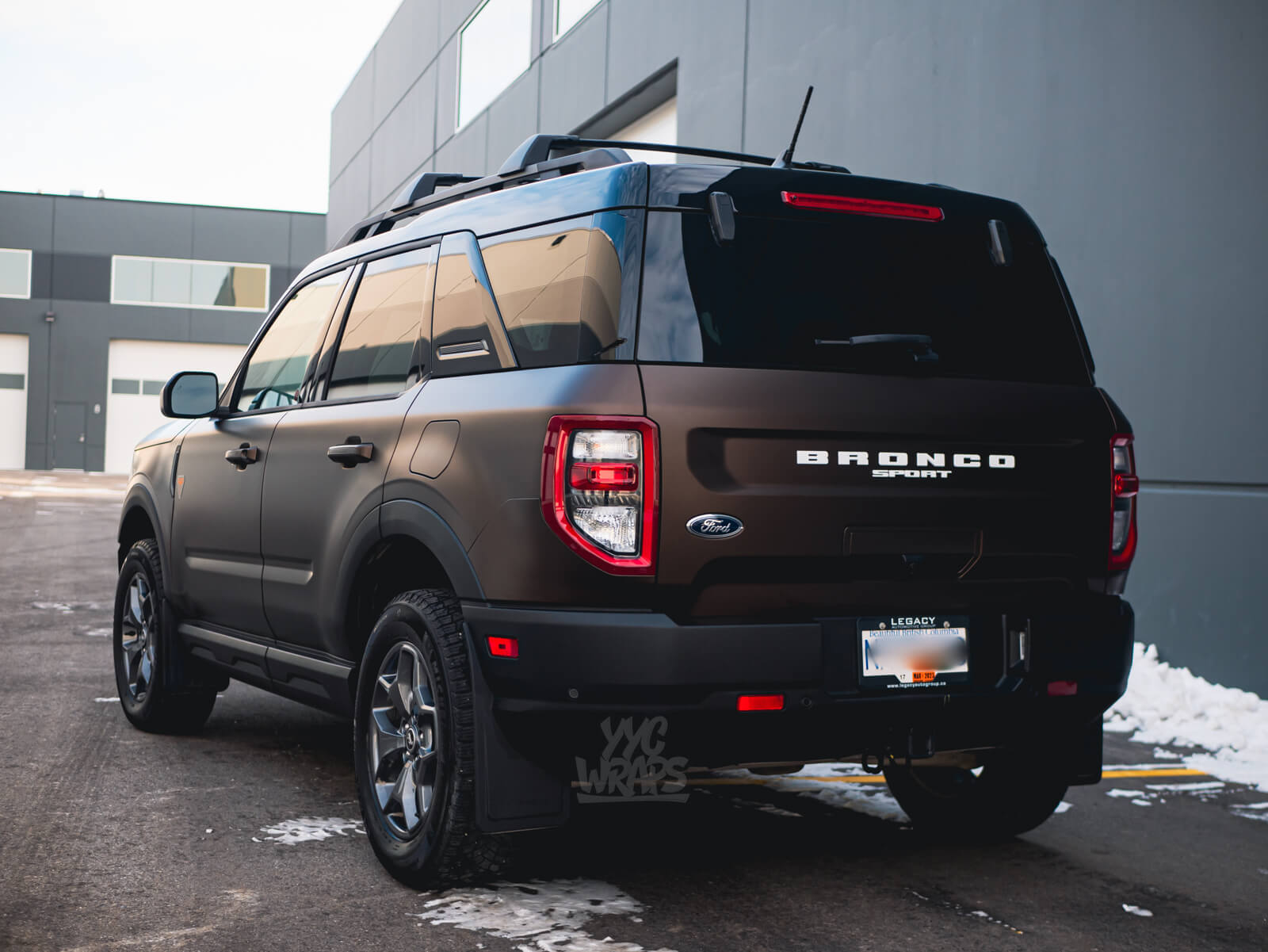 Ford Bronco Sport Vinyl Wrap Colour Change