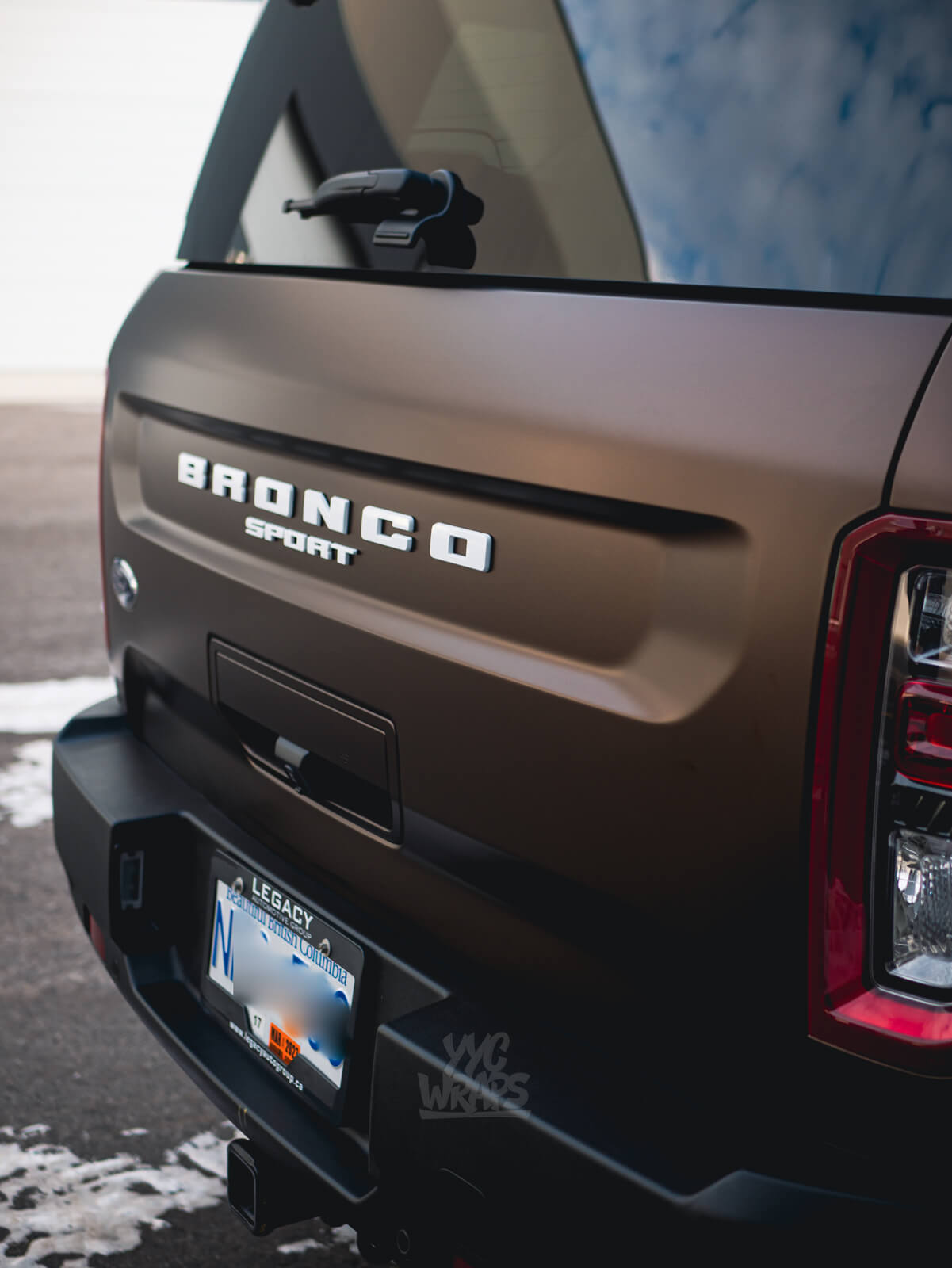 Ford Bronco Sport Vinyl Wrap Colour Change