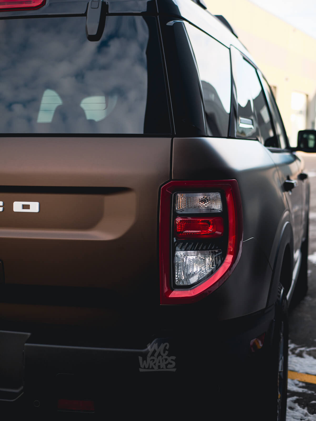 Ford Bronco Sport Vinyl Wrap Colour Change