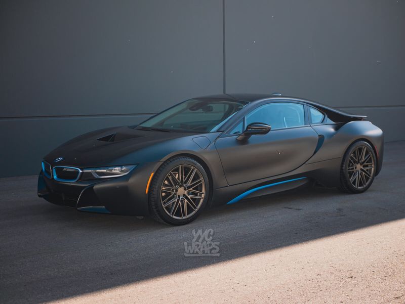 BMW i8 Colour Change Vinyl Wrap
