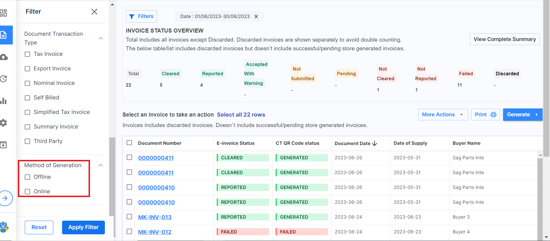 Latest Updates on ClearTax E-invoicing Product