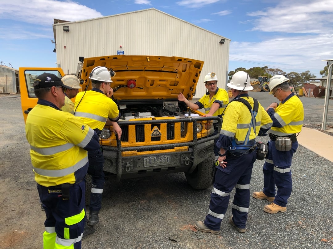 Bortana EV - Battery-Electric Mining Light Truck | Safescape