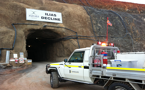 Glencore Xstrata, Cosmos Mine | Safescape Laddertube Project