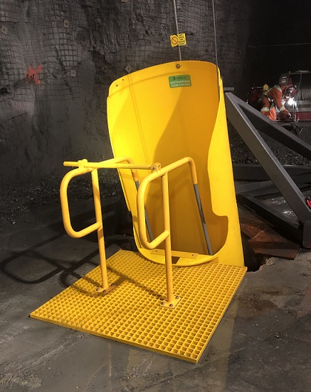 Newmont Goldcorp - Musselwhite Mine | Safescape Laddertube Project