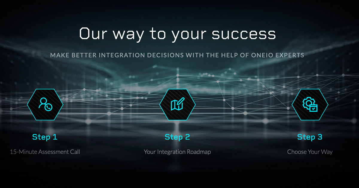 Our way to your integration success | ONEiO