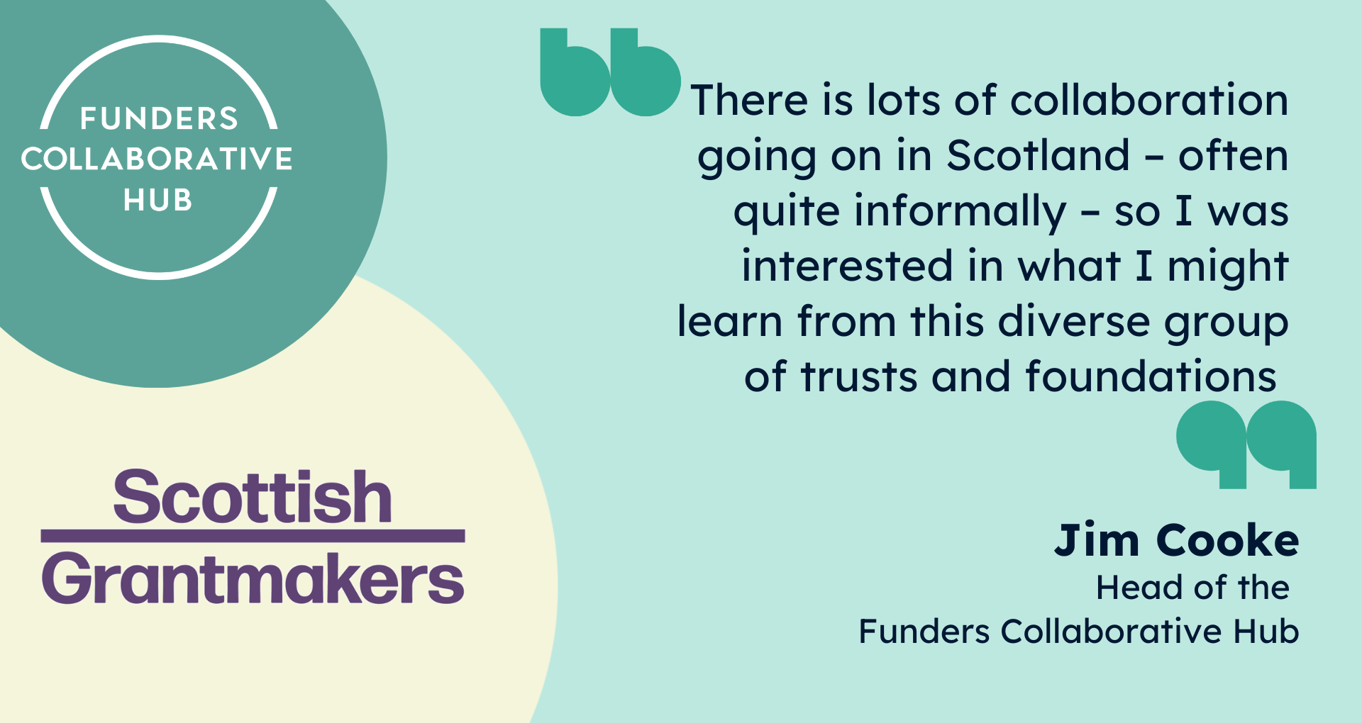 What I learned in Scotland | Funders Collaborative Hub
