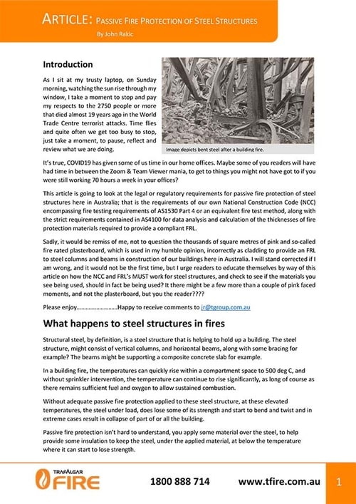 Intumescent Coating Systems