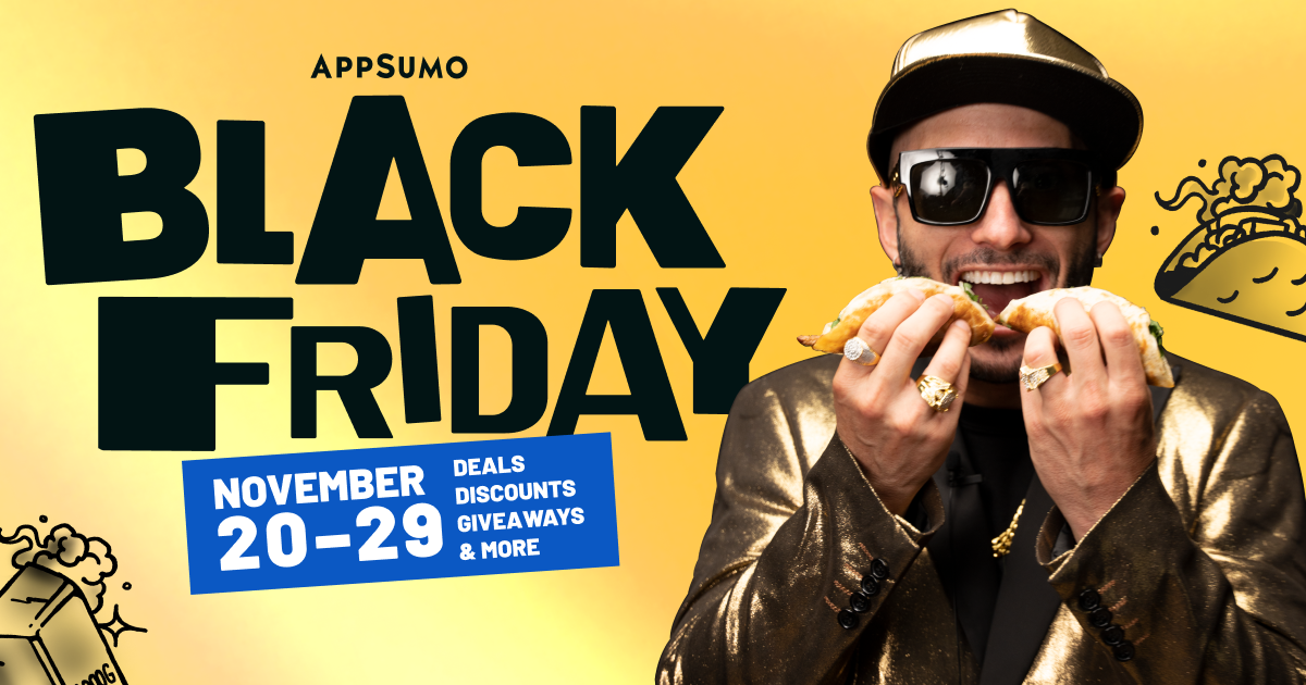 Appsumo Black Friday 2022 Big Software Giveaway Redeem