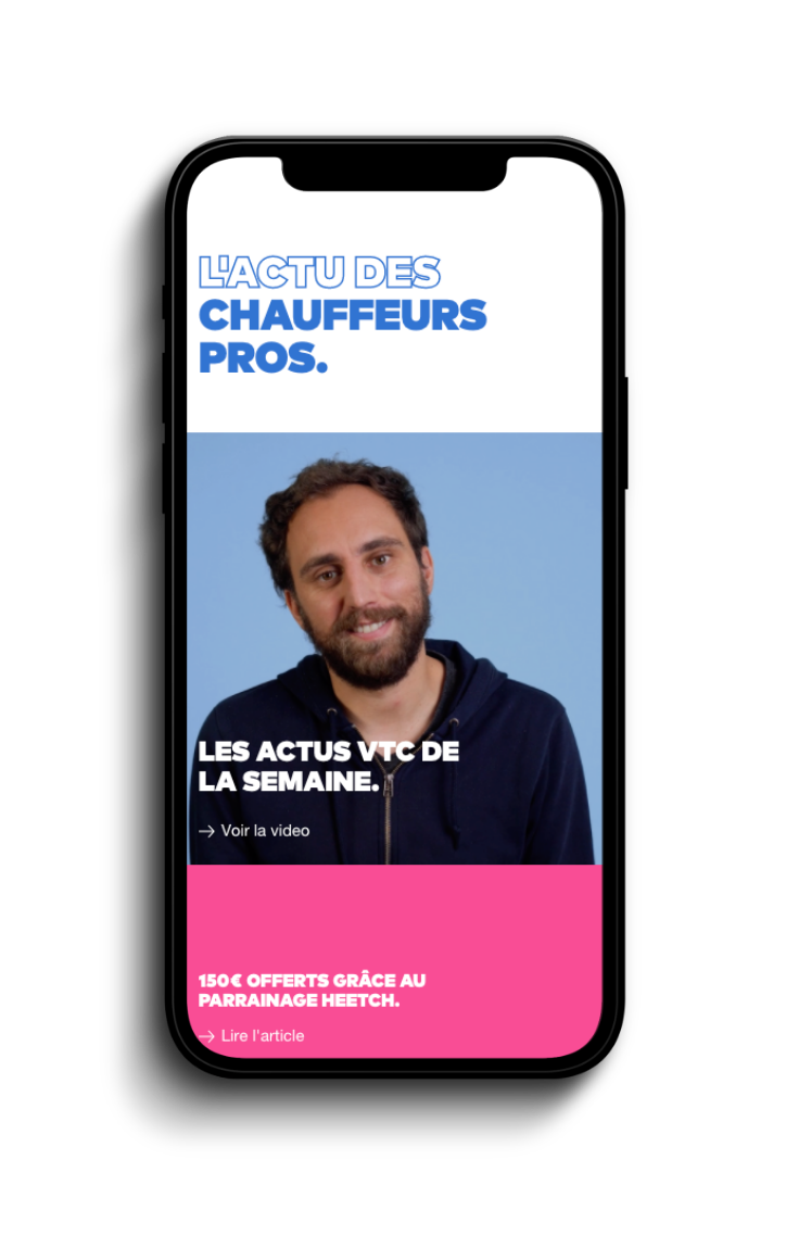 Heetch - App VTC | Faibles commissions | Chauffeurs Pro 24/7