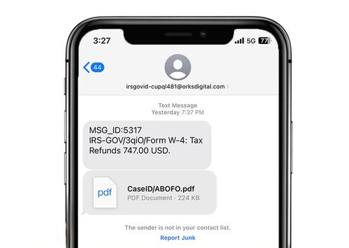 How to Spot the Latest IRS Text Scam - Carefull