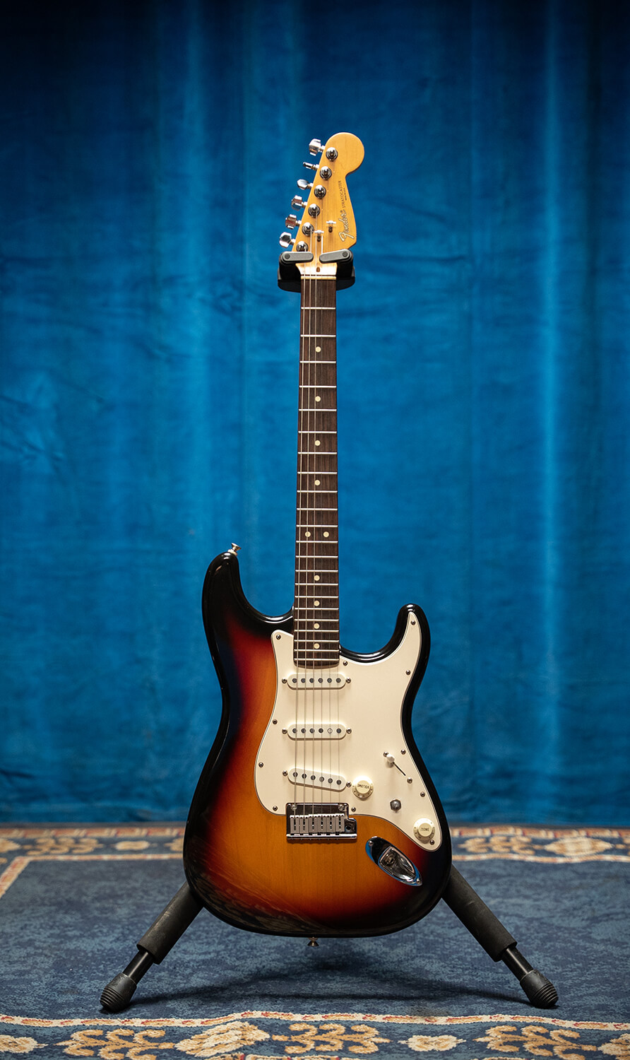 Rent Fender Stratocaster American Standard Electric Guitar - 3-Tone ...