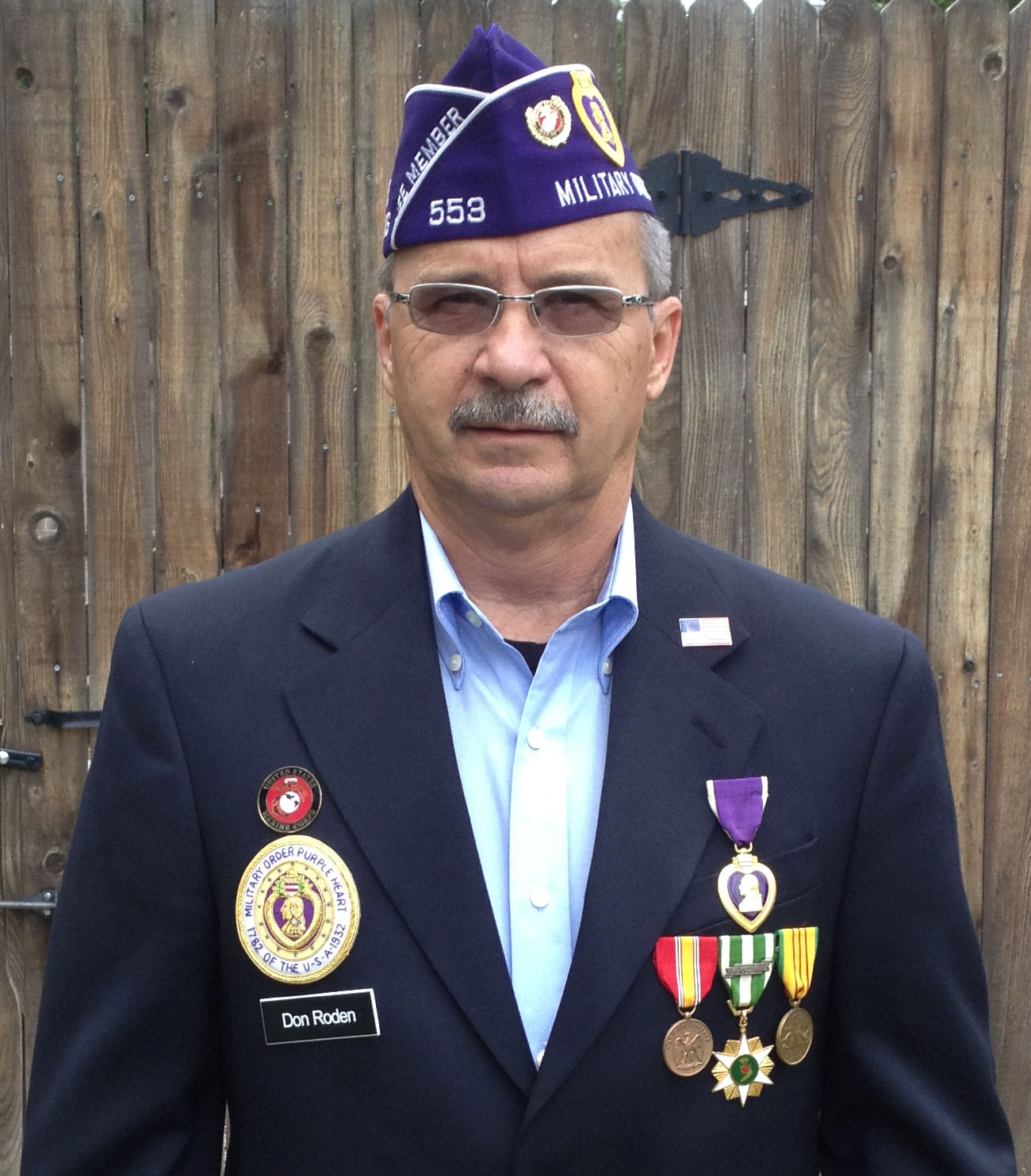 Don Roden - Amarillo Chapter of Purple Heart 553