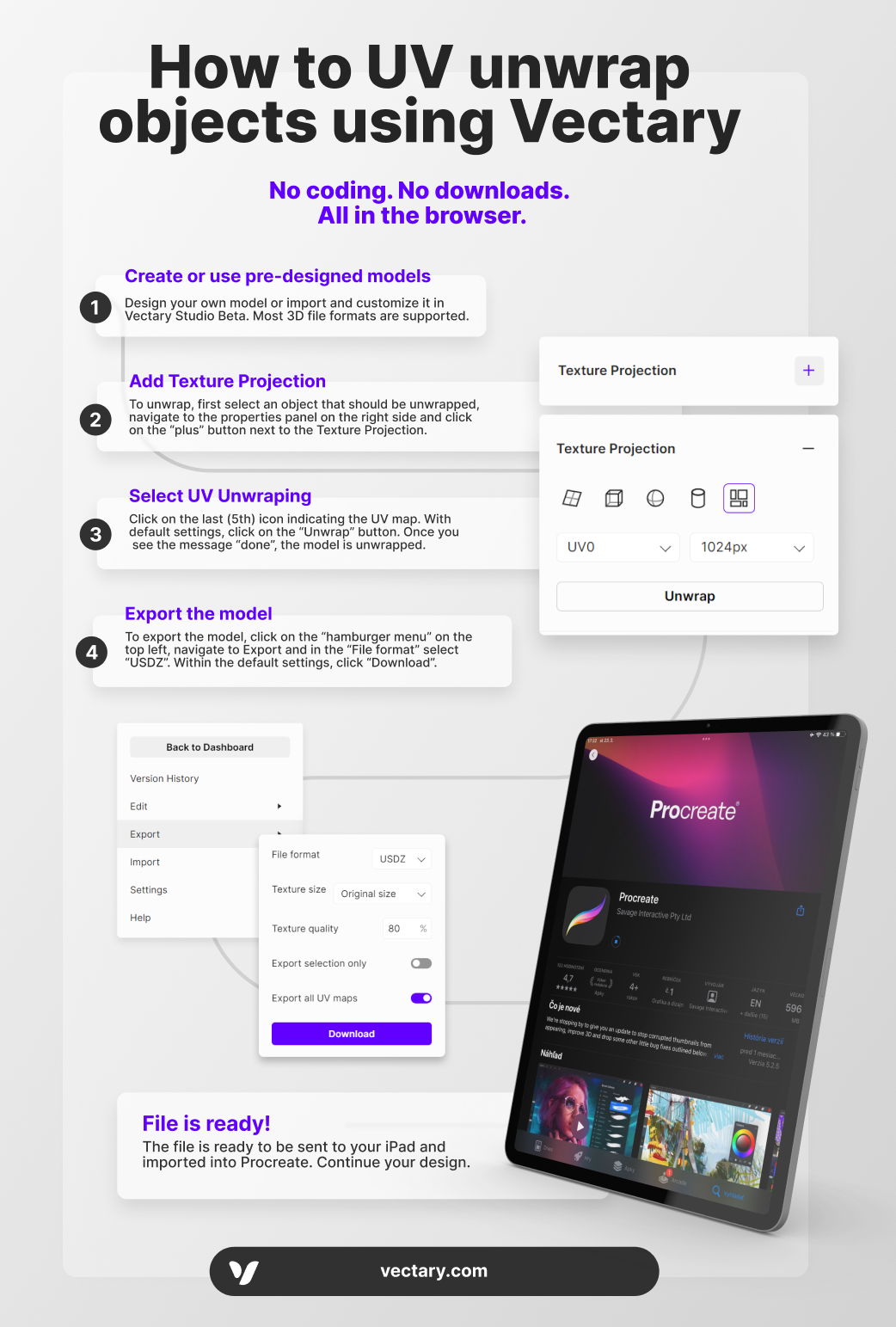 Vectary | Smooth sailing between 3D and 2D design