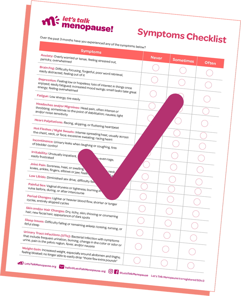 What to Know | Let's Talk Menopause