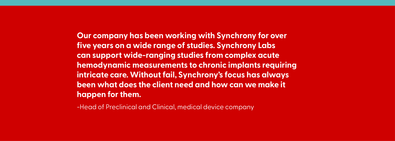 Welcome to Synchrony Labs
