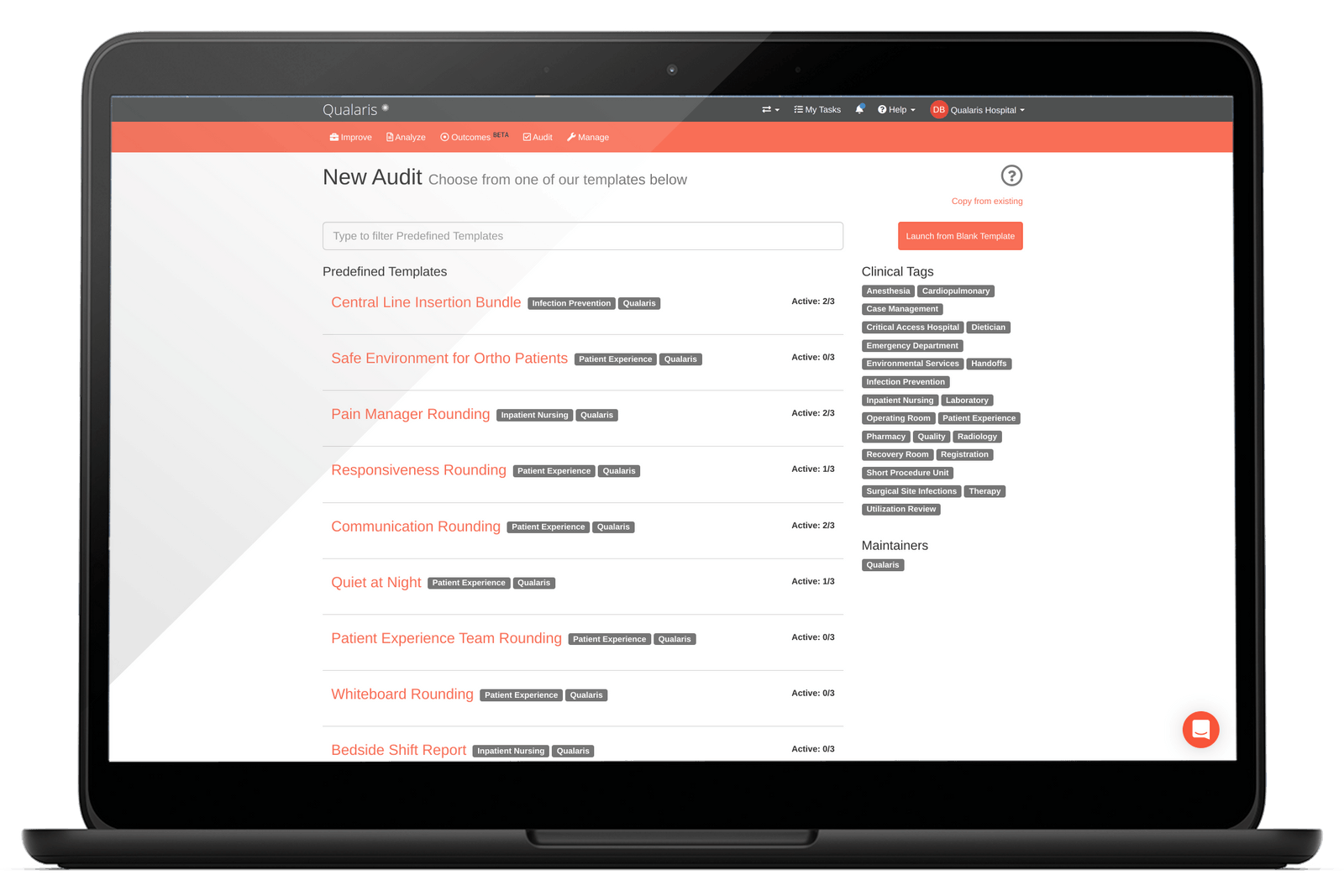 Software for Quality Improvement, Infection Prevention & Safety