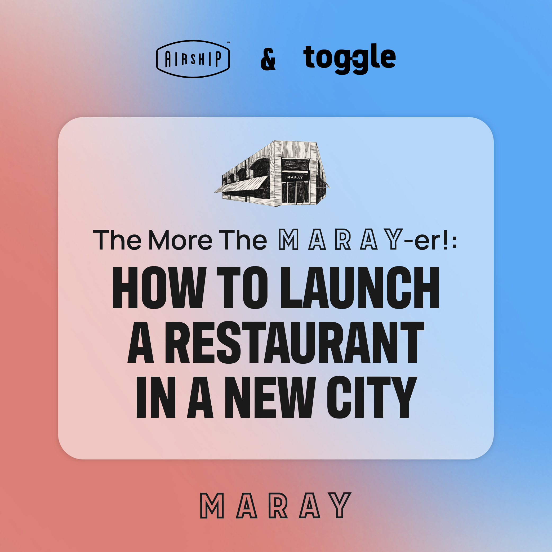 The more the Maray-er