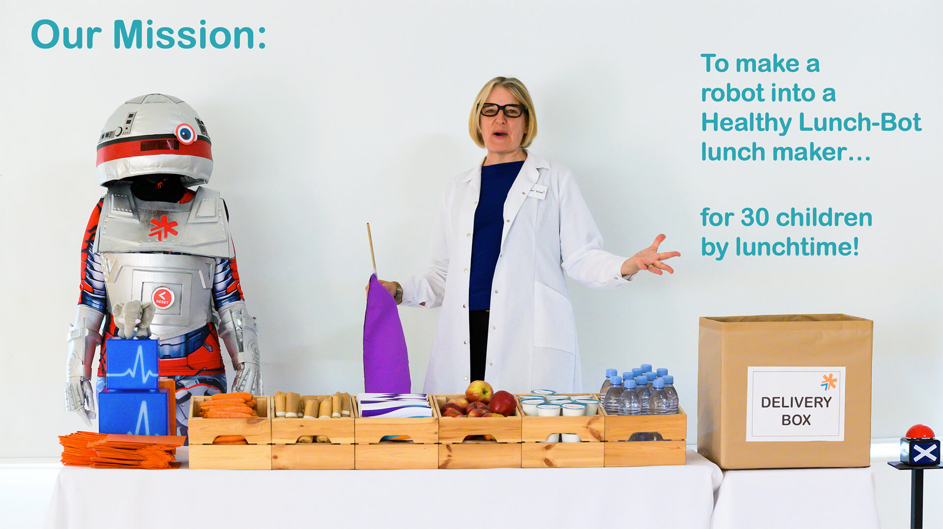 Healthy Lunch-Bot Coding Adventure