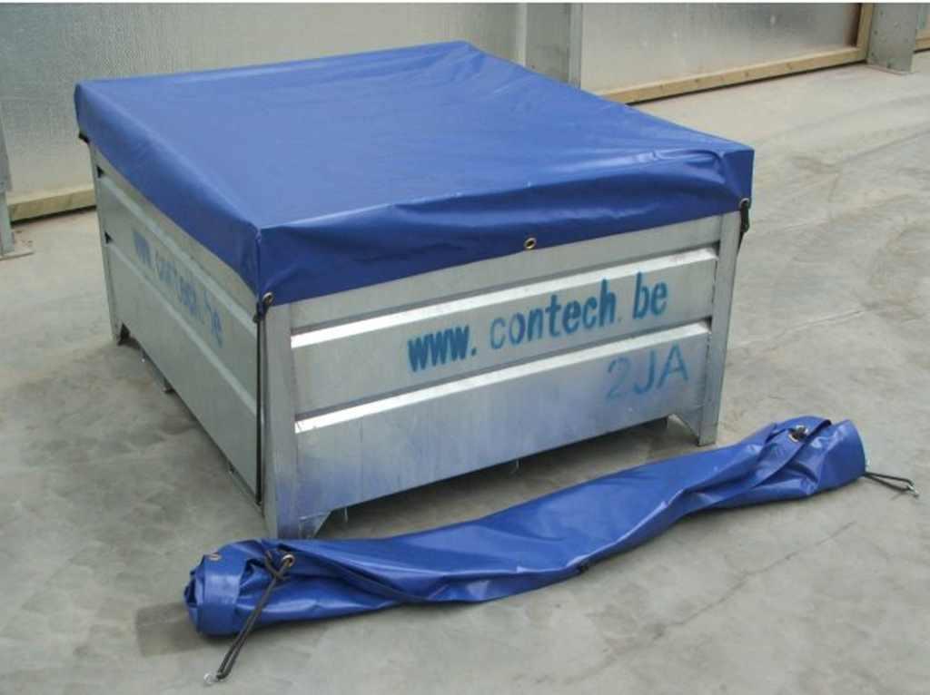 Flat racks & bins for lashing materials