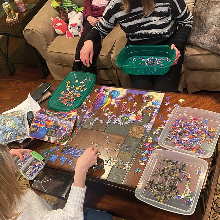 How to Create DIY Jigsaw Puzzle Sorting Trays