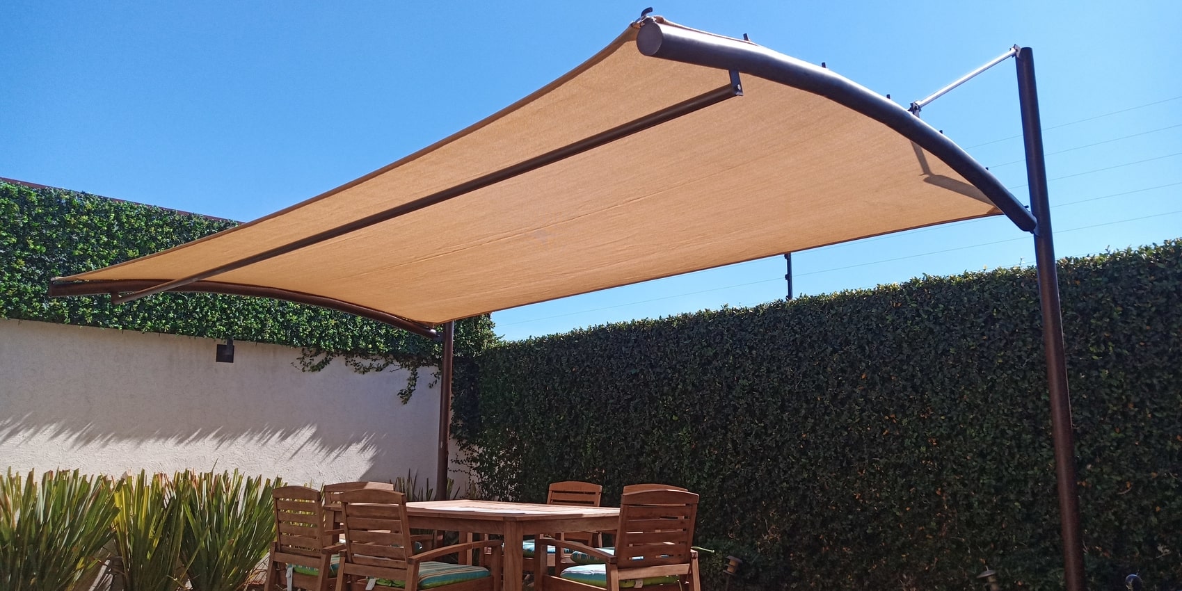 Toldo Curvo para Terraza | Toldos Curvos Querétaro