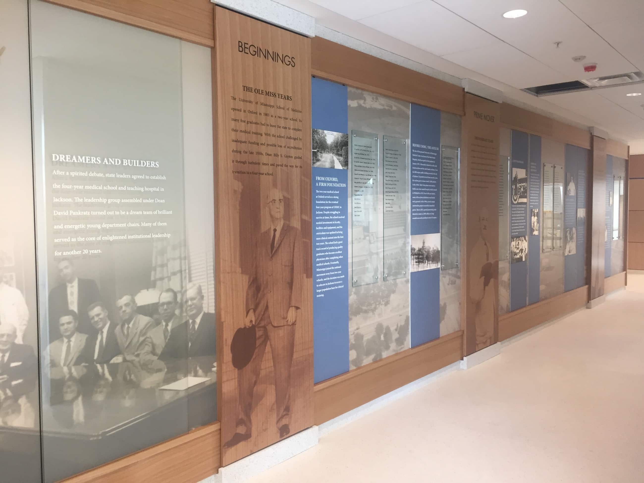 Donor Recognition Gallery – History Walls – PDG