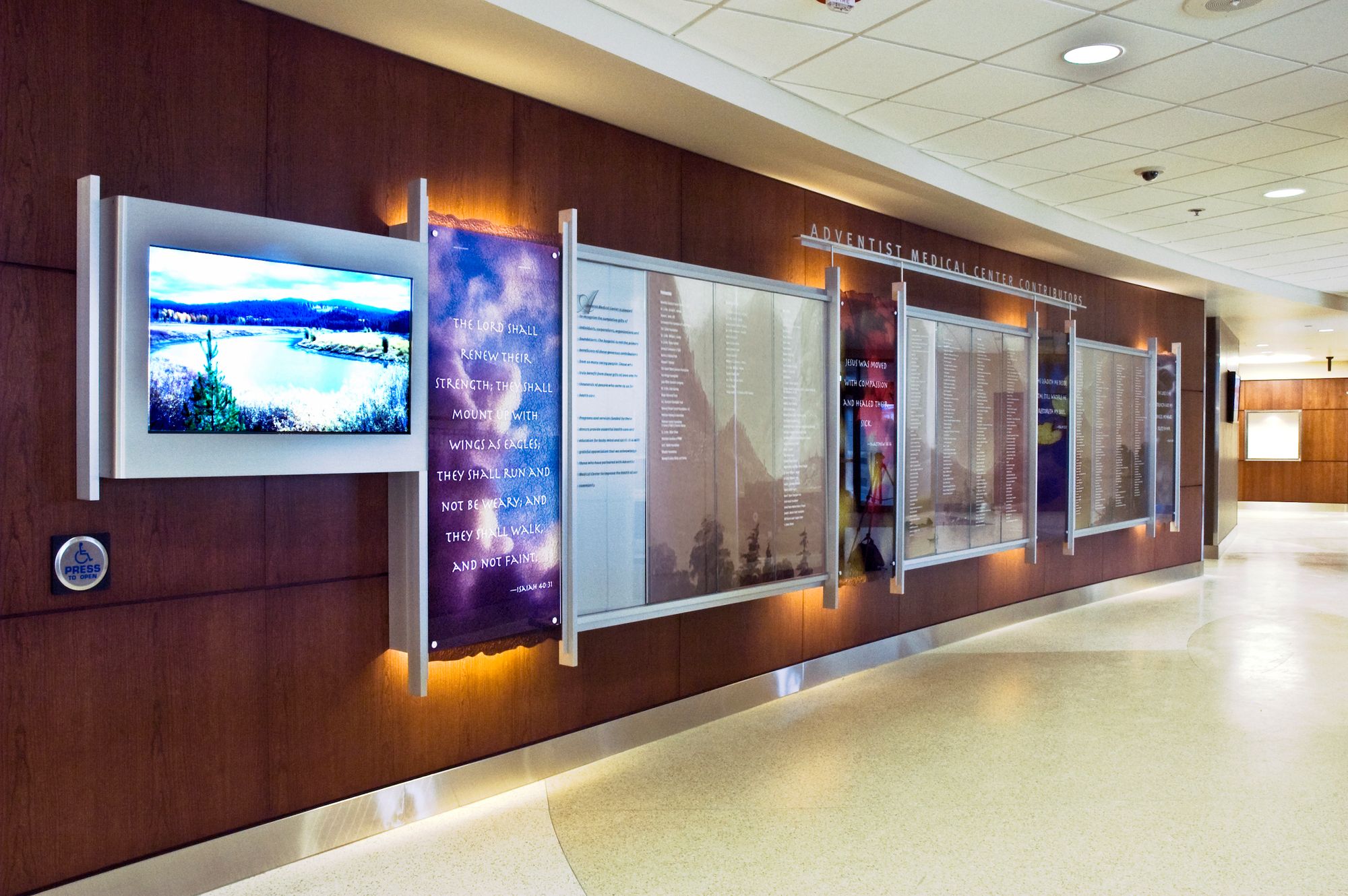 Donor Recognition Gallery – Donor Walls – PDG