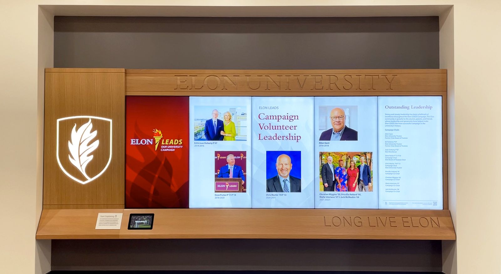 Donor Recognition Gallery – Donor Walls – PDG