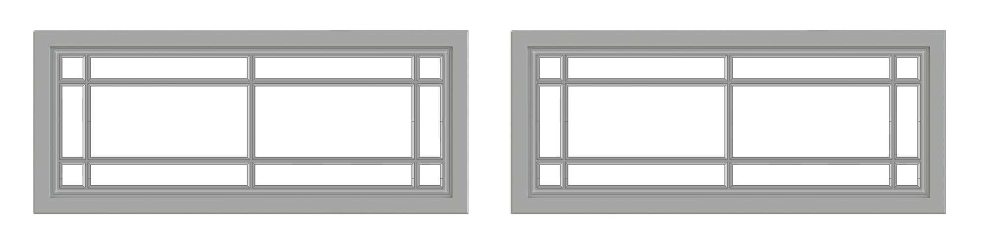 Recessed Long Panel Residential Garage Door | Midland Garage Door