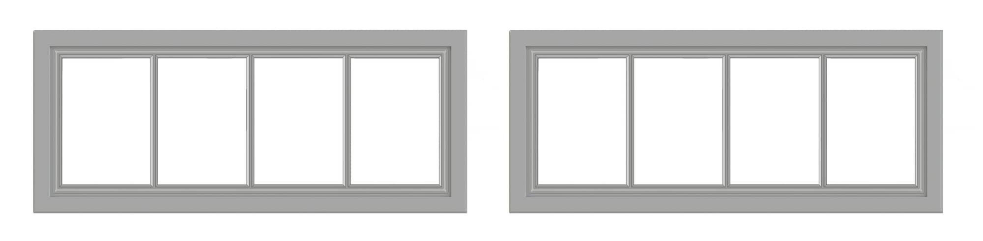 Recessed Long Panel Residential Garage Door | Midland Garage Door