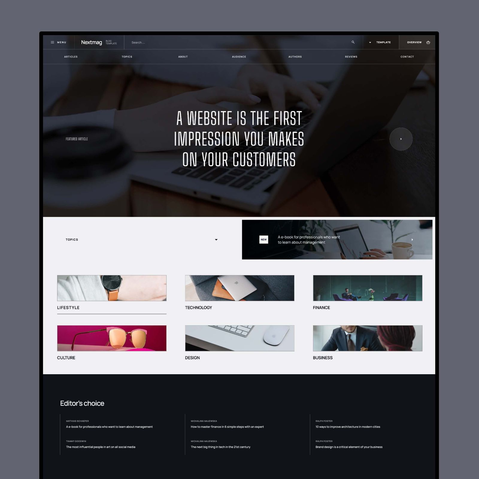 Metrik - Unique & interactive Webflow CMS templates