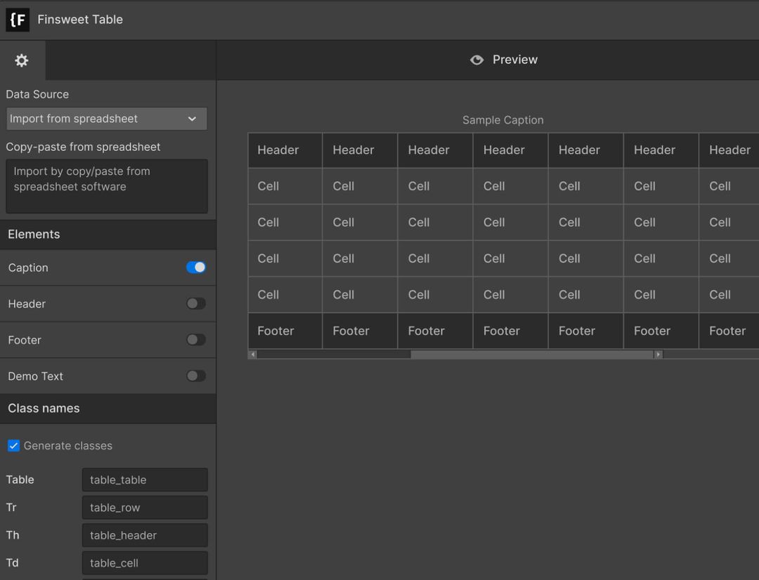 Products for Webflow by Finsweet