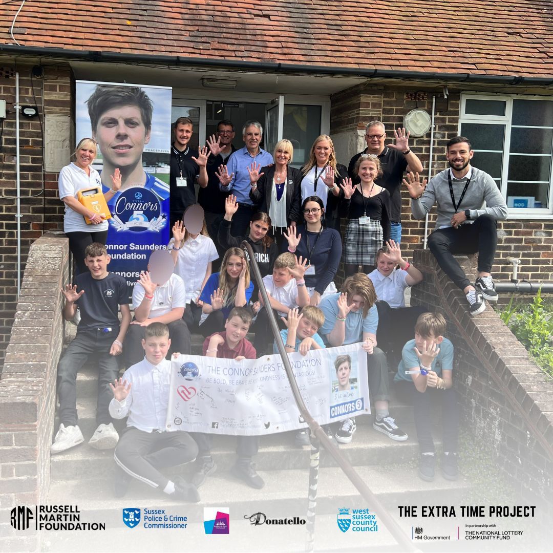 The Connor Saunders Foundation visit ETP | Russell Martin Foundation