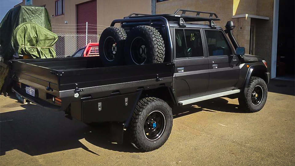 4WD ute trays, canopies, drawers, toolboxes, roof racks