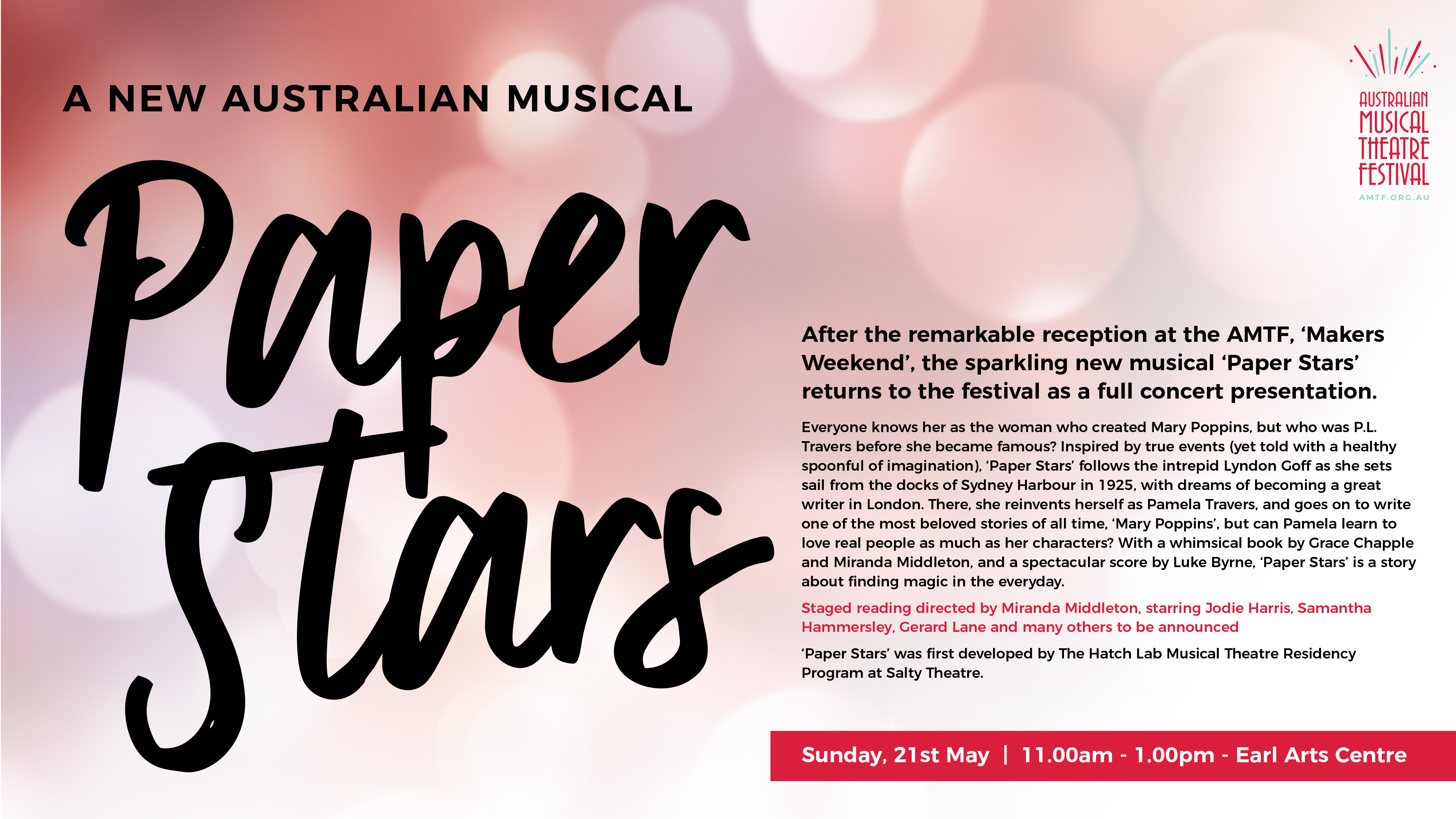 Performance Program | Australian Musical Theatre Festival