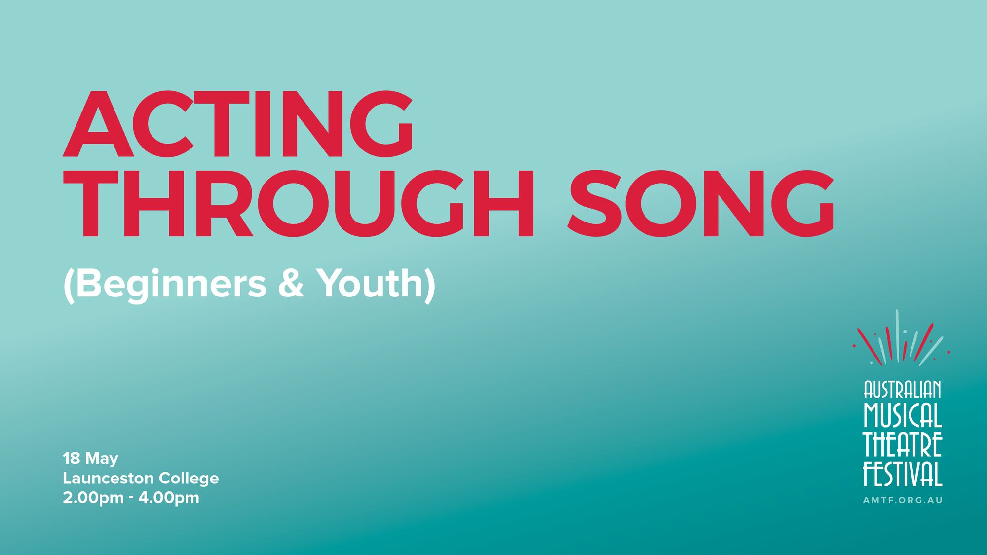 Performance Program | Australian Musical Theatre Festival