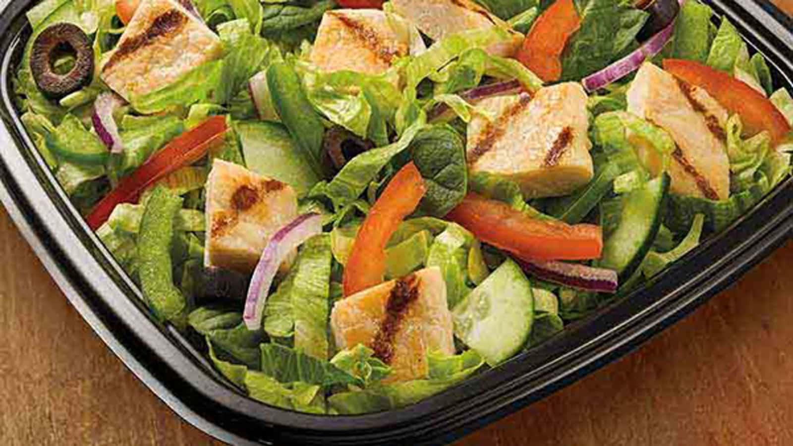 Salad Menu - Plus 1 Pizza