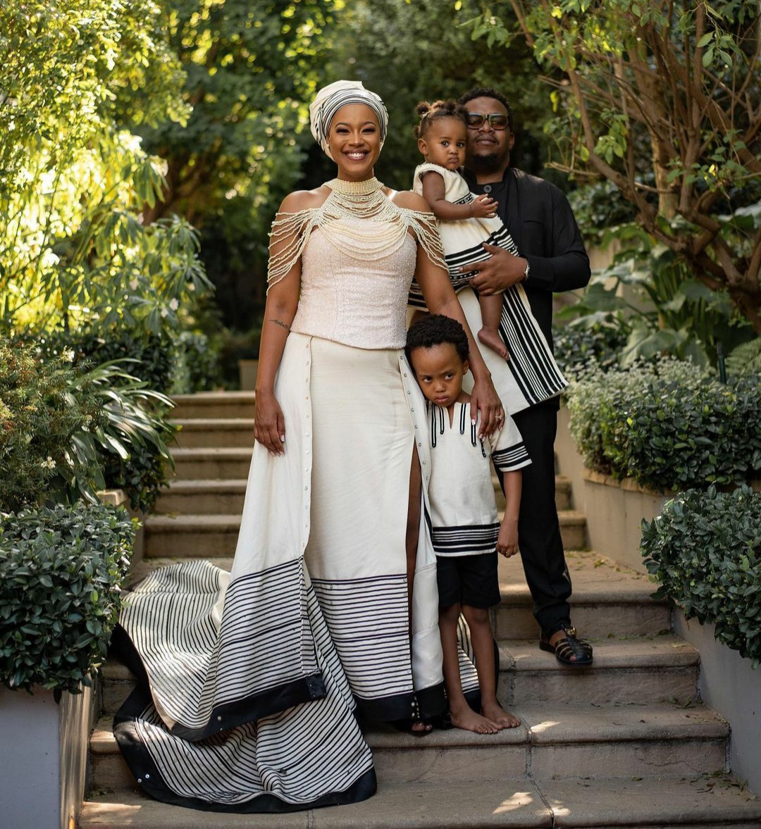 PICS: Inside Tshepi Vundla and JR’s dreamy traditional wedding celebration