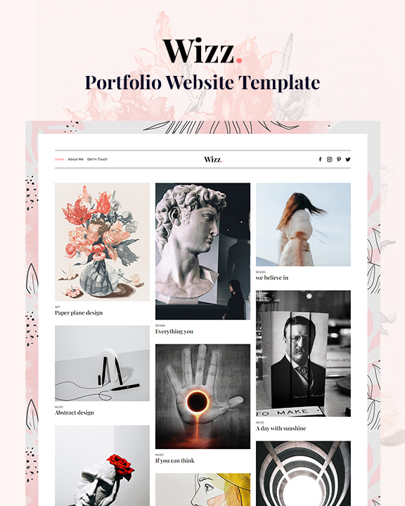 Wizz - New Portfolio Webflow Template - FlowSites