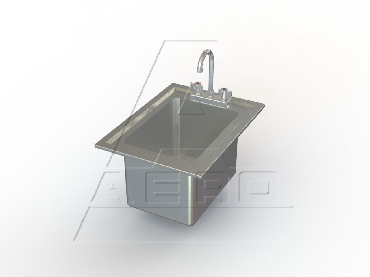 Lavatory, Knee Valve, & Drop-In Sinks