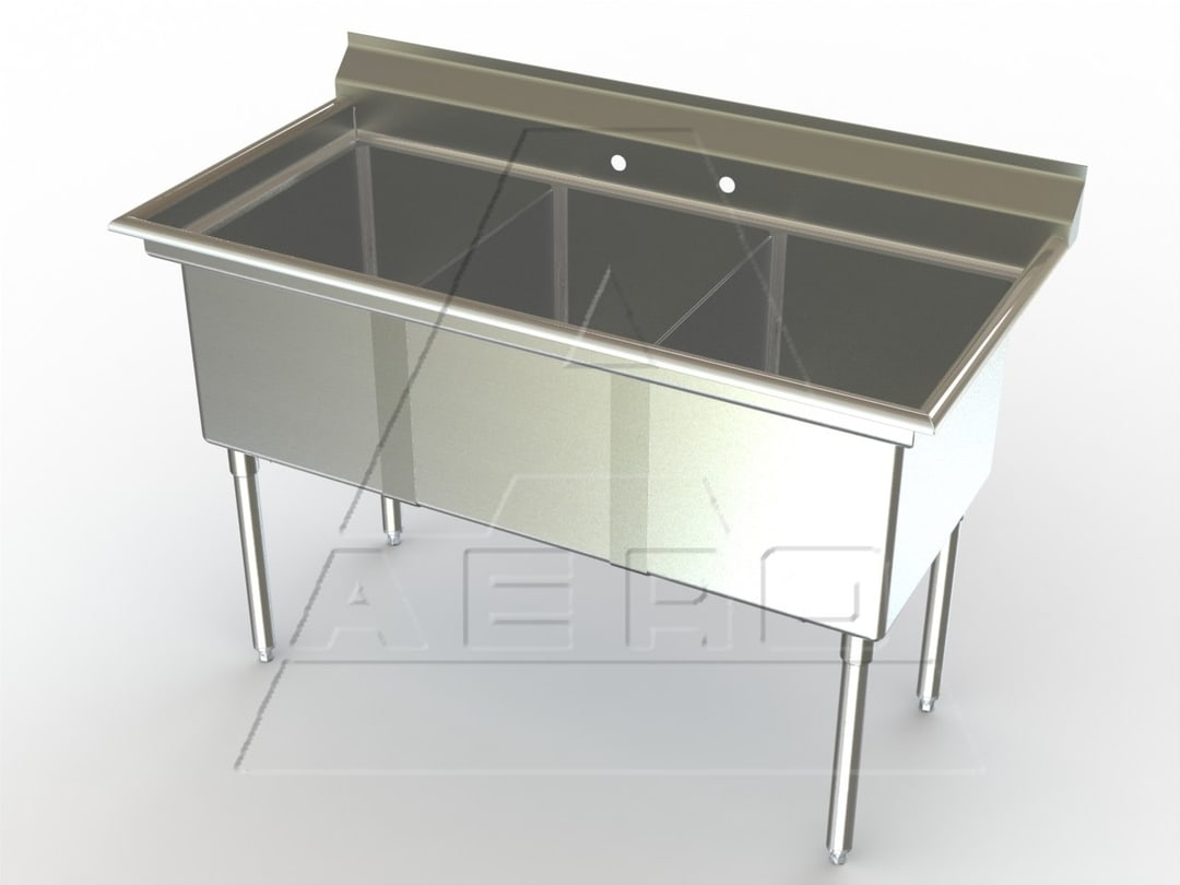 Three Compartment NSF Sinks