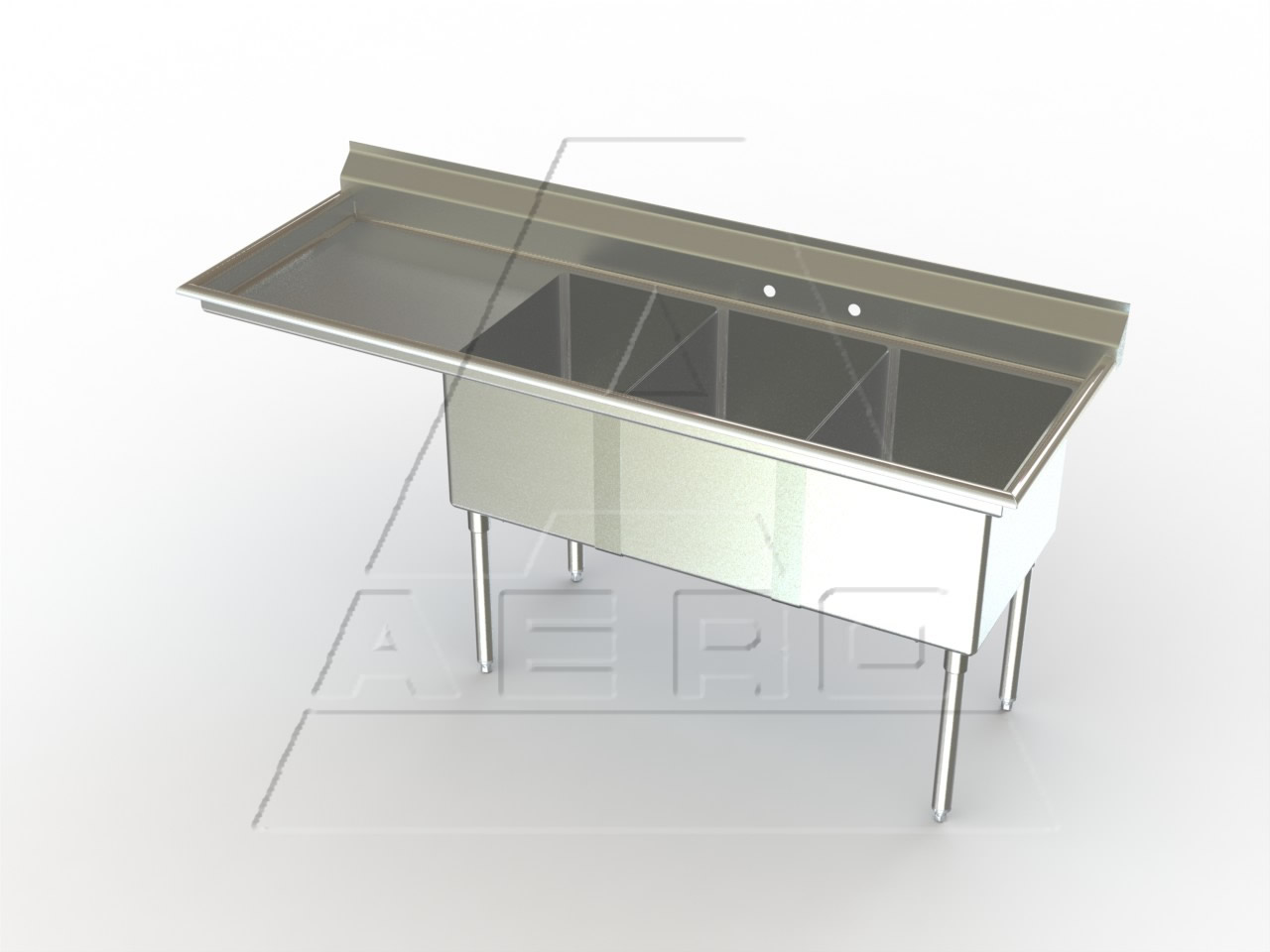 Three Compartment NSF Sinks