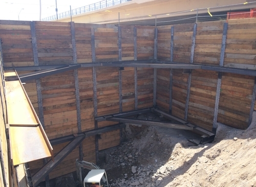Earth Retention Shoring | Buesing Corp