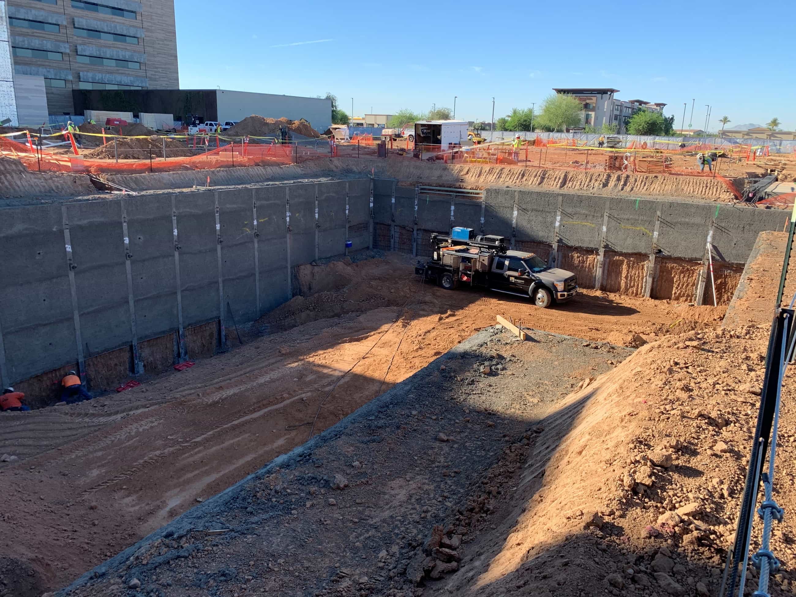 Earth Retention Shoring | Buesing Corp