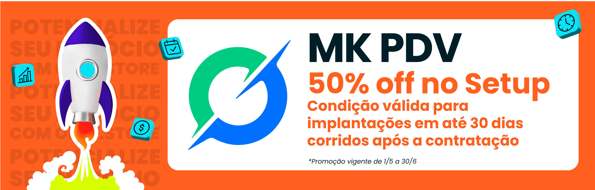 Sistema de gestão com MK PDV