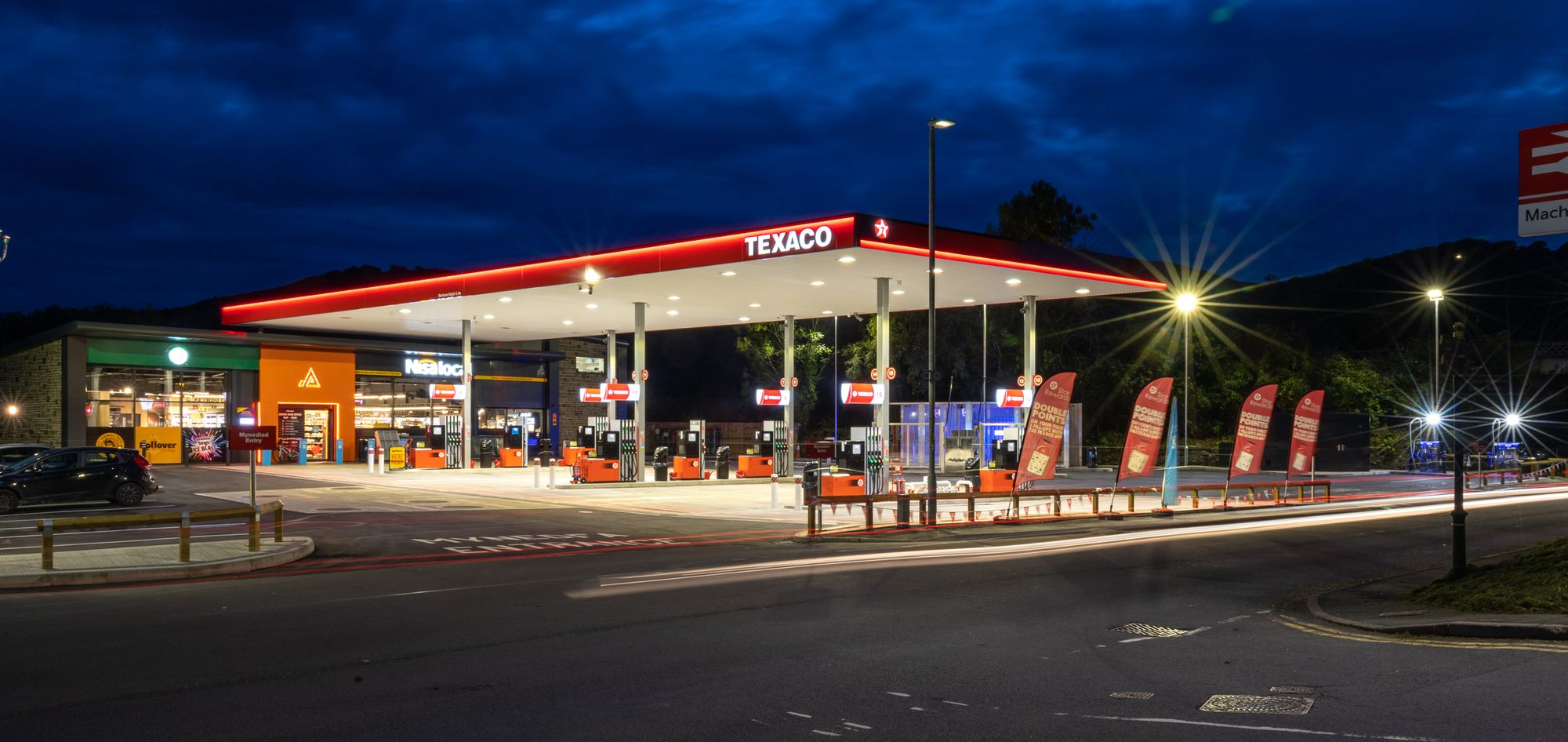 Machynlleth Service Station | Portfolio | C + A Design